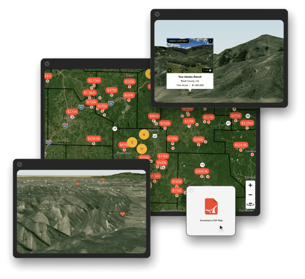 Land Brokerage Websites for Modern Land Brokers | REALSTACK